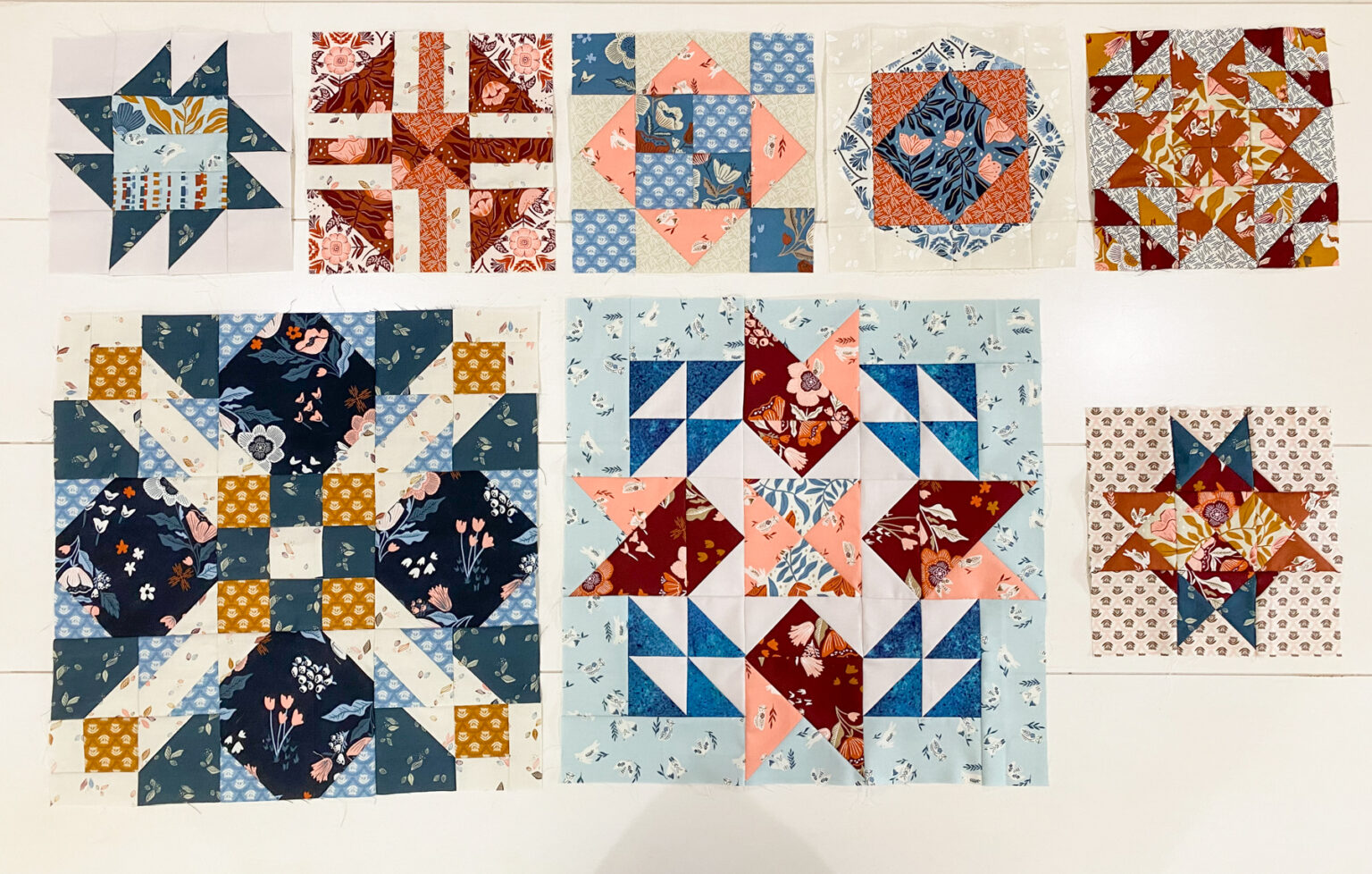 Moda Blockheads 6: Bellissimo Star & Sandcastle Quilt Blocks