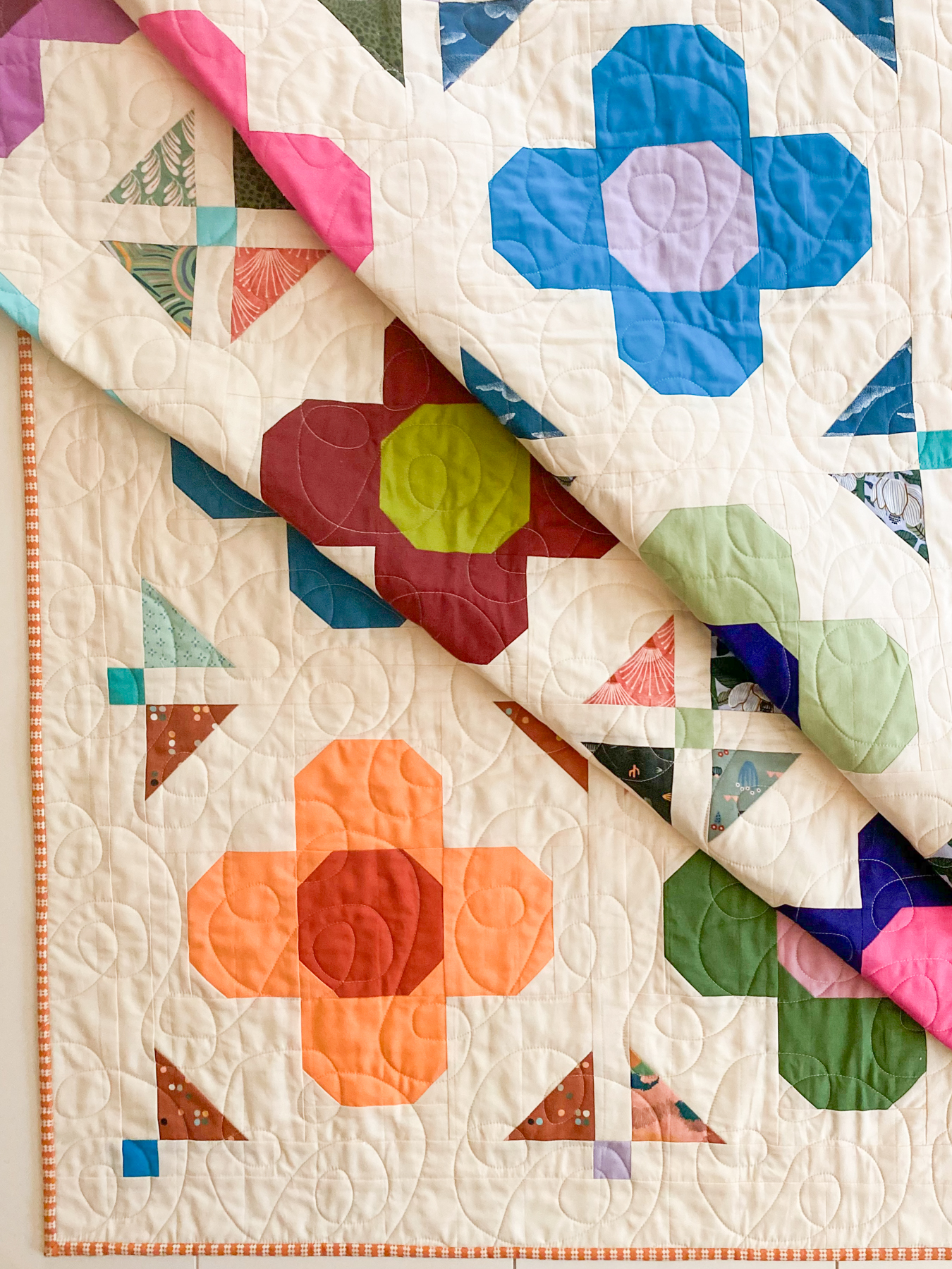 Gem Blossom Quilt Pattern – A Modern Quilt with Classic Charm